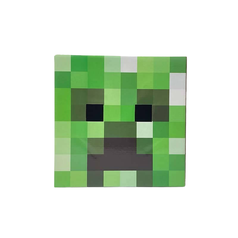 Minecraft Creeper Head Pixel Art
